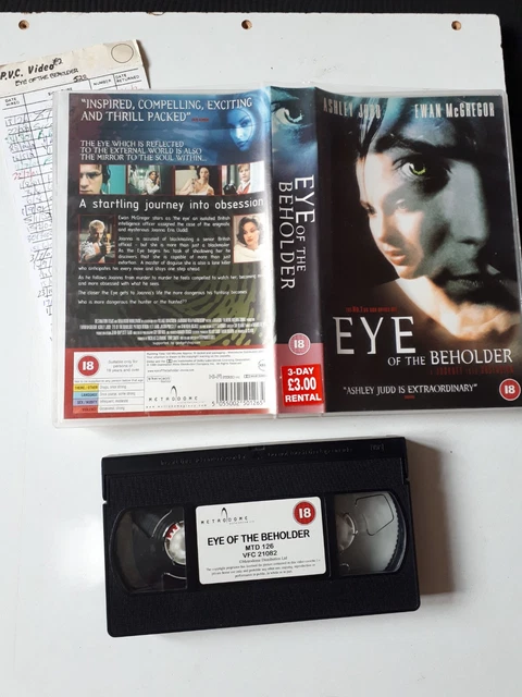 EYE OF THE BEHOLDER EWAN MCGREGOR VHS video cassette EX-RENTAL BIG-BOX ...