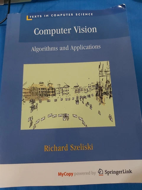 COMPUTER VISION, ALGORITHMS and Applications. Richard Szeliski, Springer. $50.00 - PicClick CA