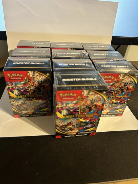 POKÉMON TCG: MEGA Evolution Booster Bundle (6 Packs) - New - Sealed - x ...