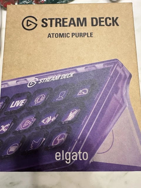 LIMITED EDITION ELGATO stream deck mk.2 Atomic Purple $300.00 - PicClick