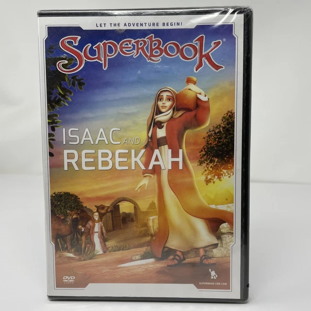SUPERBOOK ISAAC AND Rebekah DVD Bible Story Christian Animated Cartoon ...