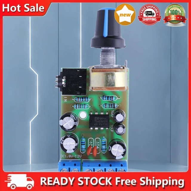 TDA2822M MINI AUX Audio Amplifier Module DC1.8-12V 2.0 Channel for ...