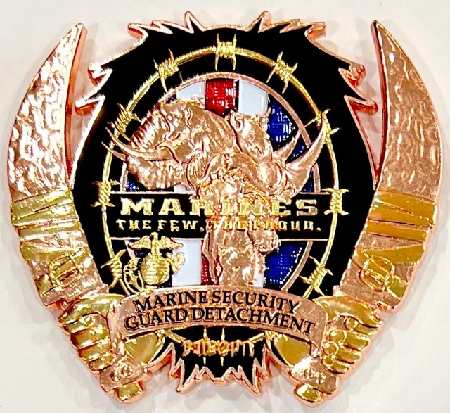 USMC MSG-DET MARINE Security Guard Detachment Haramous, Djibouti ...