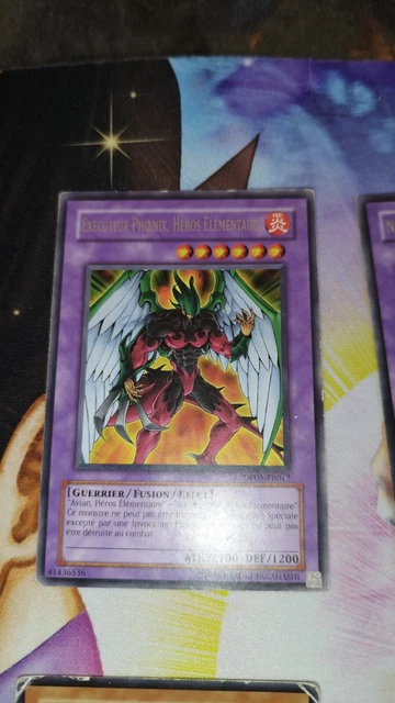 CARTE YU-GI-OH! EXÉCUTEUR Phoenix Héros Elémentaire DP05-FR012 Rare card EUR 24,00 - PicClick FR