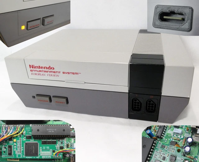 NES RGB MOD PAL Nintendo Entertainment System NESRGB NESE-001 par etim ...