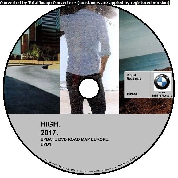 BMW HIGH 2017 Europe Road Map Update Maps Navigator Cd Dvd £21.60 ...