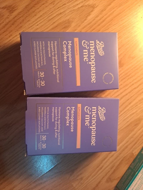 BOOT'S MENOPAUSE & Me Hormone Activity 30 Tablets + 30 Botanical ...