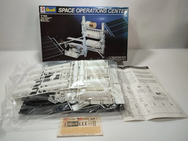 REVELL 1:144 SPACE Operations Centre Model Kit 4532 Rare 121 £59.99 ...