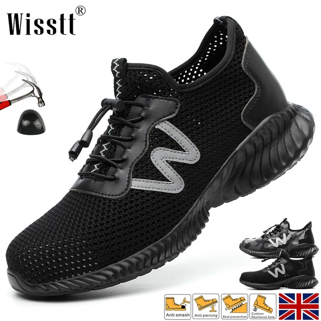 MENS SPORTS WORK Boots Composite Steel Toe Cap Trainers ESD Womens ...