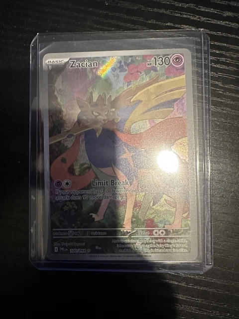 ZACIAN 100/094 - Phantasmal Flames - English Pokemon Card £5.11 ...