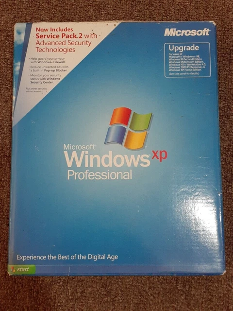 Windows XP Professional CD / Windows Vista Ultimate või Home Premium ...