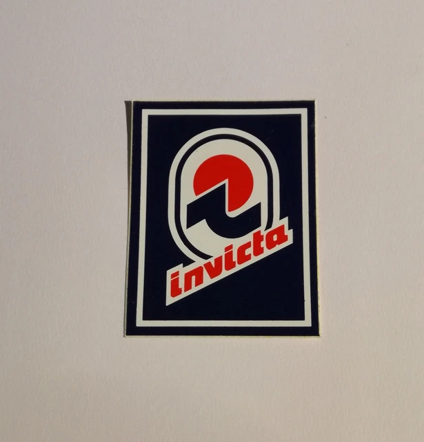 ADESIVO STICKER INVICTA - Pubblicità old raro anni '80 sportswear and ...