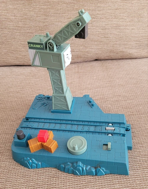 THOMAS TRACKMASTER HARD Work Base And Cranky The Crane £2.99 - PicClick UK