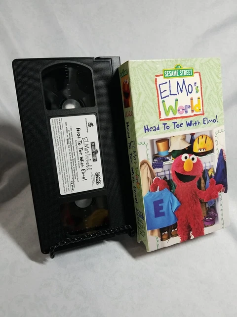 SESAME STREET ELMO'S World VHS Video Tape Head To Toe With PBS EUR 5,44 ...