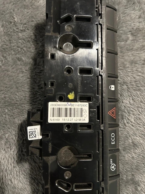 BOUTON WARNING ECO Renault Clio 5 V Captur 2 283E86009R EUR 24,90 ...