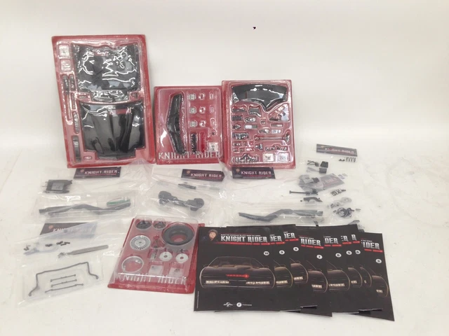 FANHOME KITT CAR Knight Rider Model Kit Issues 3-10 Da Agostini Sealed ...