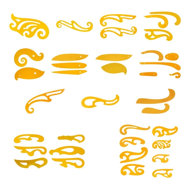 FRENCH CURVE RULER Practical Gauge Drafting Drawing Template Tool for ...