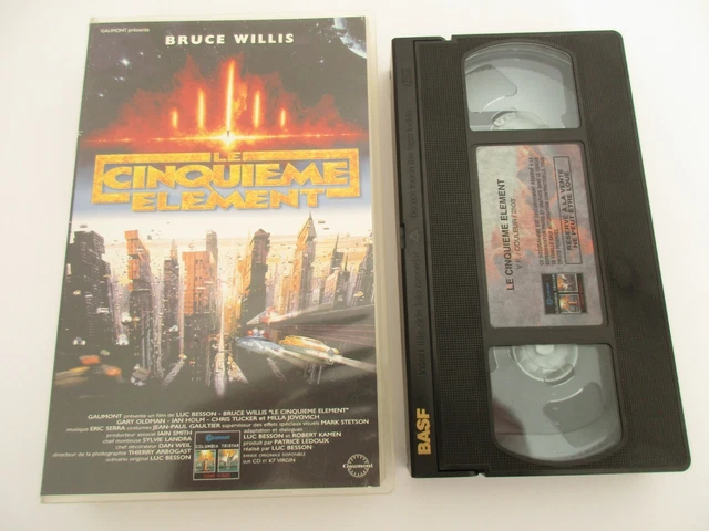 BRUCE WILLIS LE FIVE ELEMENT VHS Cassette - Gaumont Columbia Tristar VF £5.10 - PicClick UK