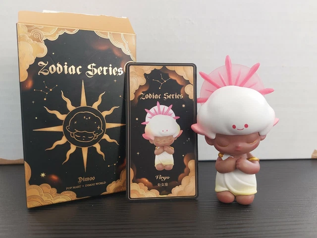 POP MART X DIMOO WORLD Zodiac Series Virgo Designer Toy Figurine Blind ...
