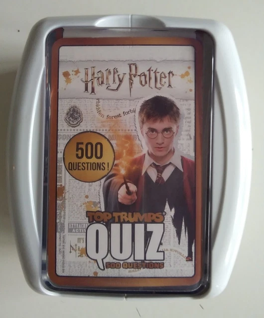 HARRY POTTER TOP Trumps Quiz 500 Questions EUR 7,00 - PicClick FR
