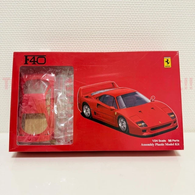 FUJIMI FERRARI F40 Resin Motor Plastik Modellbausatz 12400 Gebraucht ...