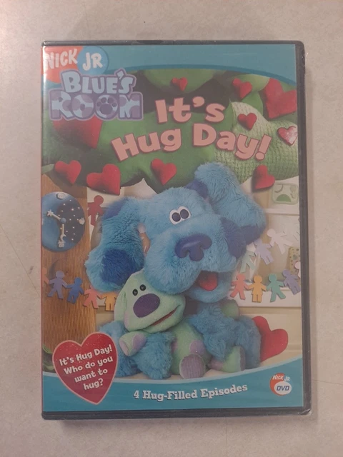 BLUE'S CLUES - Blue's Room - It's Hug Day (DVD) Steve Burns Traci Paige ...