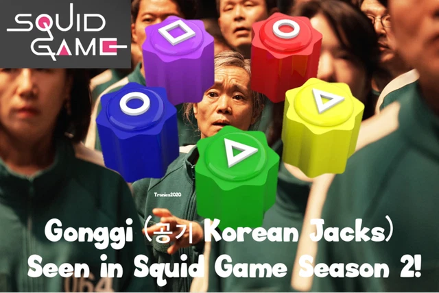 GONGGI GONG-GI 공기 Korean Jacks As Seen in Squid Game Season 2 NEW VIRAL ...