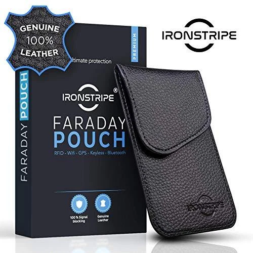 FARADAY POUCH | Real Leather Faraday Bag for Key Fob Protector Pouch £ ...