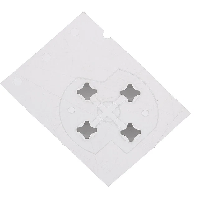 CONTROLLER REPLACEMENT D-PAD conductive rubber button film sticker for ...