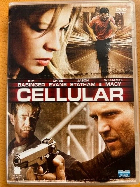 CELLULAR DVD KIM Basinger Chris Evans Jason Statham 2005 Ottimo ☆ EUR 1 ...