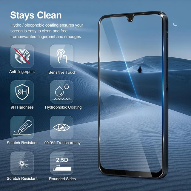 FOR SAMSUNG S25 Ultra A26 A36 A56 A16 A55 A35 Screen Protector Tempered Glass £3.45 - PicClick UK