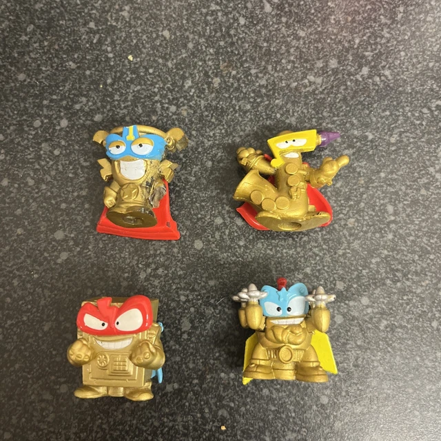 SUPERZINGS, SUPERTHINGS GOLD Figures, Bundle, Moose Toys, Rare ...