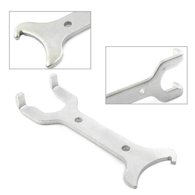 REAR SHOCK ADJUSTMENT Spanner Tool Wrench Chrome For Harley Softail ...