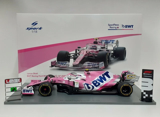 MODELLINO SCALA 1:18 Auto Formula 1 Spark F1 Racing Point Stroll 2020 ...