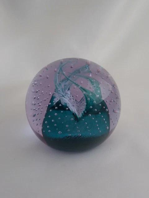 CAITHNESS, BLOWN GLASS Paperweight, Cauldron Design £23.58 - PicClick UK
