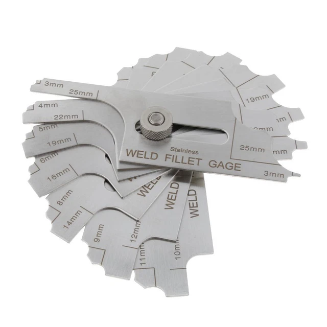 WELDING GAUGE FILLET Weld Set Gage Test Ulnar Welder Inspection ...