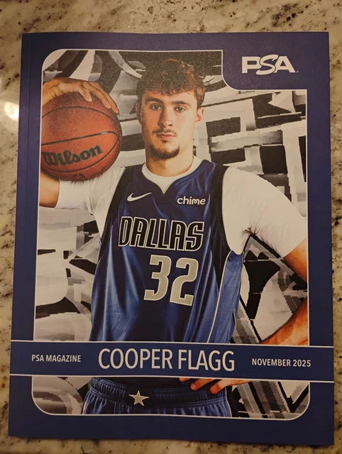 NOVEMBER 2025 PSA Magazine COOPER FLAGG Issue NEW Price Guide Vol. 47 ...