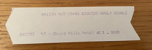 WAYFARER 3 BUS Ticket Machine Printing Tickets and Choice Of Routes £ ...