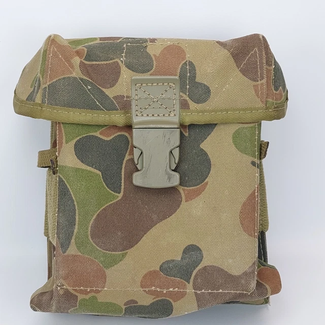 AUSTRALIAN ARMY MILITARY Field Equipment Auscam DCPU Utility Pouch ...