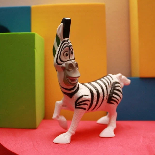 MADAGASCAR MARTY ZEBRA Figure McDonalds Happy Meal Toy 2008 K19 £5.50 ...