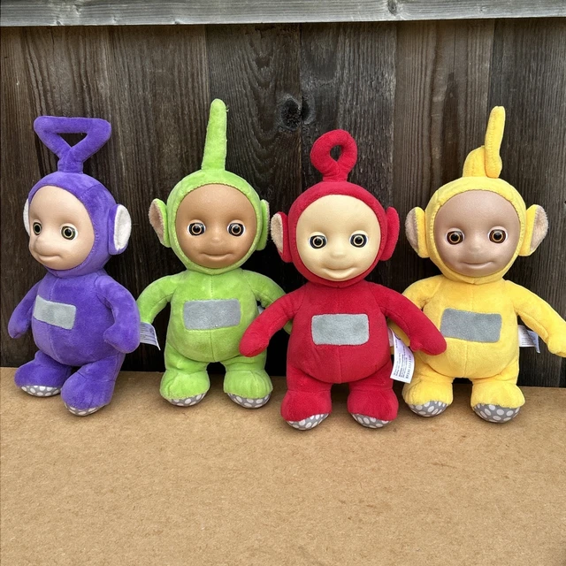 Teletubbies Bundle Of 4 Tinky Winky Dipsy La Laa Po Plush Soft Toys £17