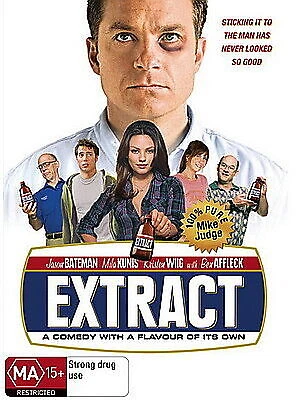 EXTRACT DVD | Jason Bateman, Mila Kunis | Region 4 $17.75 - PicClick AU