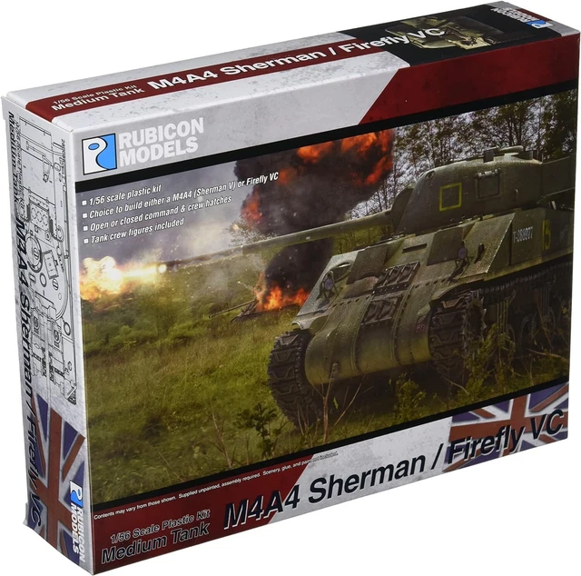 1/56. 28 MM Zweiter Weltkrieg M4A4 Sherman/Firefly VC Panzer ...