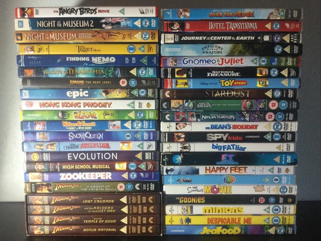 KIDS DVD BUNDLE 41x Children & Family Movies DVDs Collection £14.99 ...
