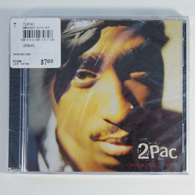 2PAC - GREATEST Hits CD - NEW - Sealed - Clean Lyrics Version - Tupac ...