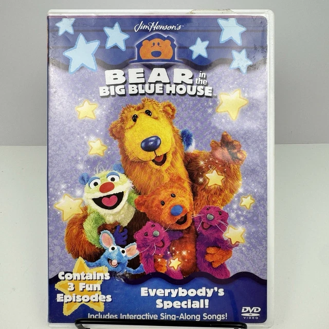 BEAR IN THE Big Blue House: Everybody’s Special (DVD) Jim Henson Kids ...