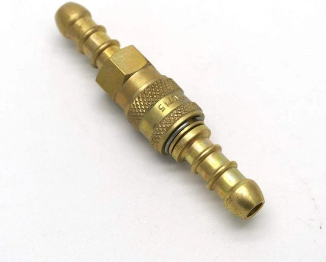 LPG GAS 8MM Propane Butane Brass Quick Release Connector Coupler ...