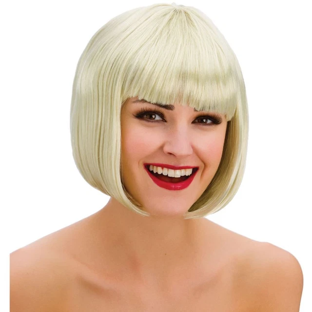 WICKED COSTUMES BLONDE Diva Bob Wig £10.25 - PicClick UK
