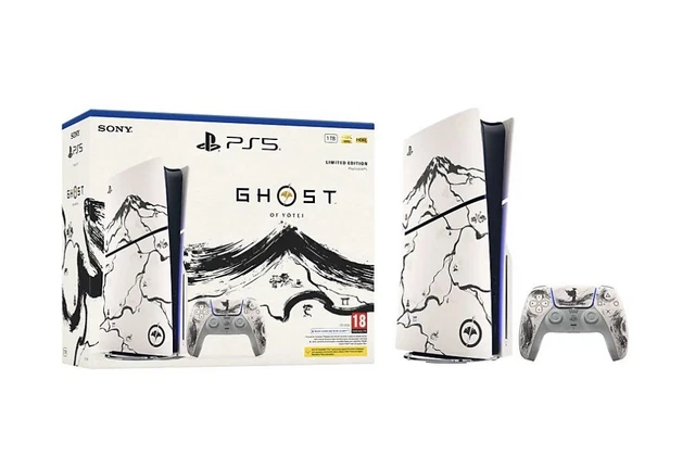 PS5 PLAYSTATION 5 Console Ghost of Yotei Black Limited Edition Bundle £620.00 - PicClick UK