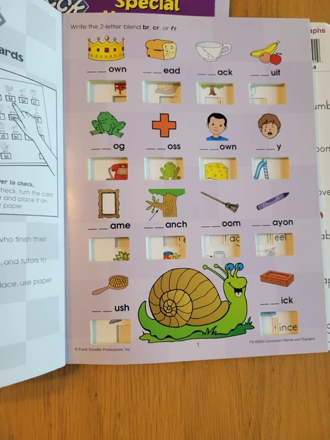 SELF CHECK SPECIAL Vowels Consonant Blends Digraphs Grades 1-3 Phonics ...